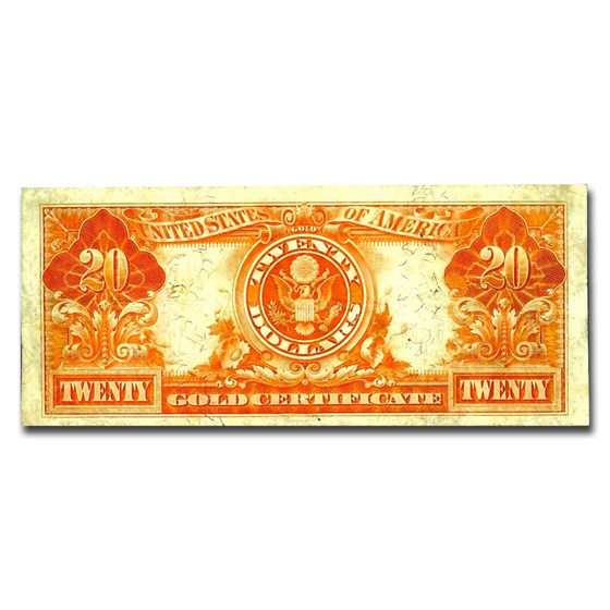 Buy 1905 $20 Gold Certificate Technicolor Note VF-25 PMG | APMEX