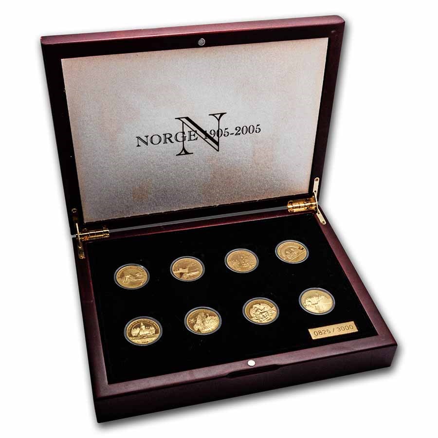 Buy 1905-2005 Norway Gold 1/2oz Eight Medals 4oz AGW | APMEX