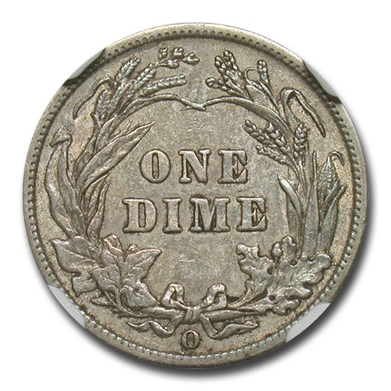 Buy 1905-O Barber Dime AU-53 NGC | APMEX