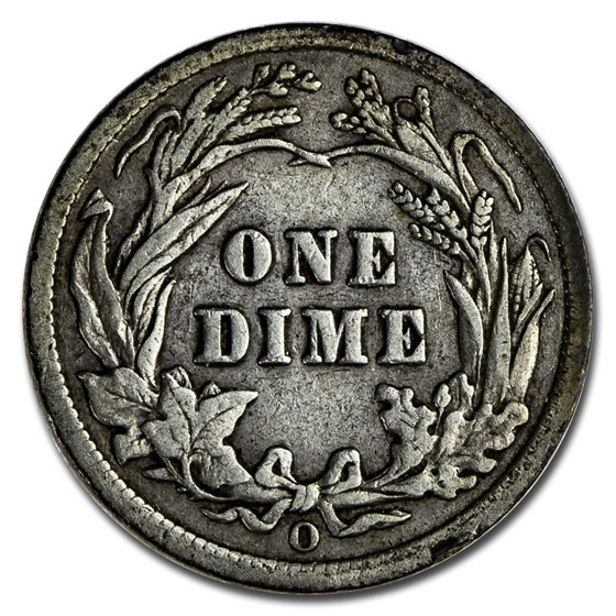 Buy 1905-O Barber Dime VF | APMEX