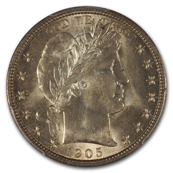 Buy 1905-O Barber Half Dollar MS-65 PCGS CAC | APMEX
