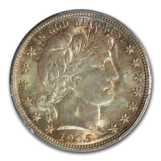 Buy 1905-O Barber Half Dollar MS-66 PCGS CAC | APMEX