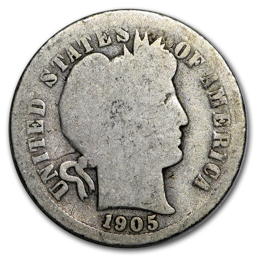 Buy 1905-O Micro O Barber Dime AG | APMEX