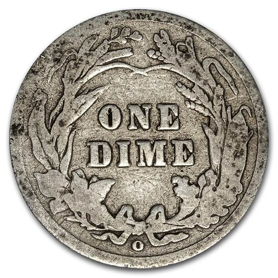 Buy 1905-O Micro O Barber Dime Good Details (Scratched) | APMEX