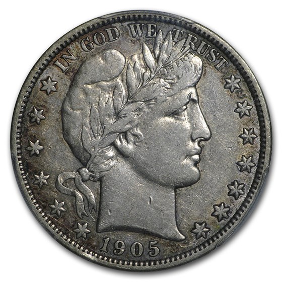 Buy 1905-S Barber Half Dollar VF-35 PCGS | APMEX