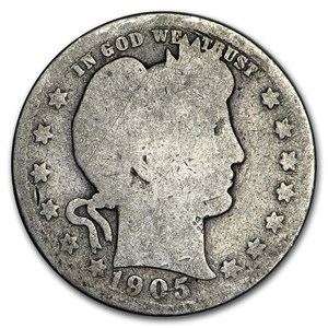 Buy 1905-S Barber Quarter AG | APMEX