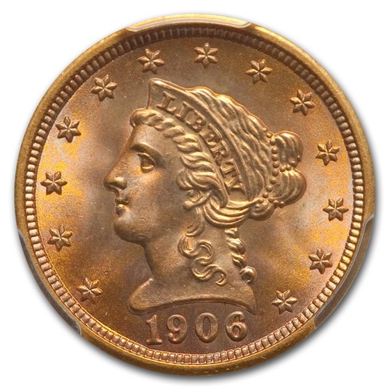 Buy 1906 $2.50 Liberty Gold Quarter Eagle MS-67 PCGS | APMEX