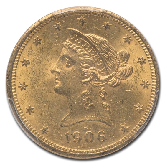 Buy 1906-D $10 Liberty Gold Eagle MS-63 PCGS | APMEX
