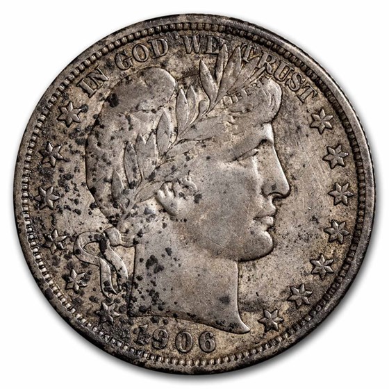 Buy 1906-D Barber Half Dollar XF (Details) | APMEX