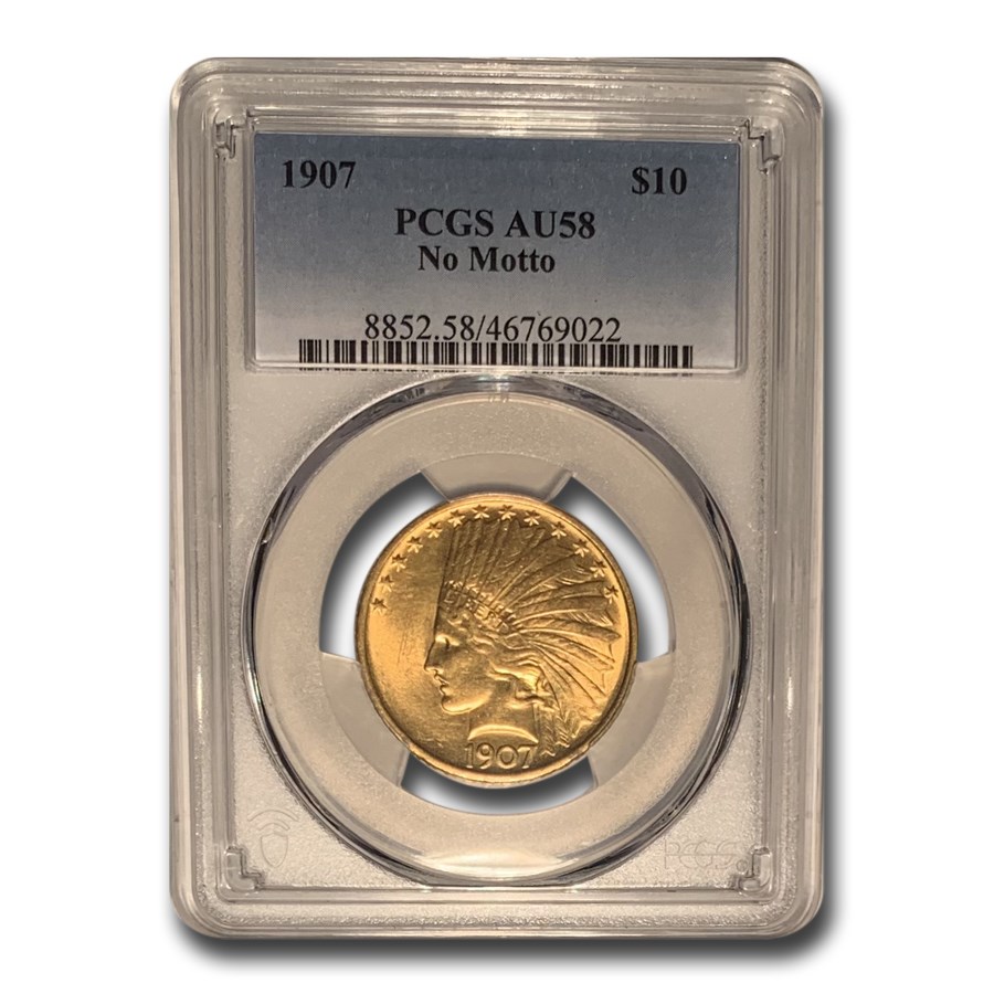 Buy 1907 $10 Indian Gold Eagle AU-58 PCGS | APMEX