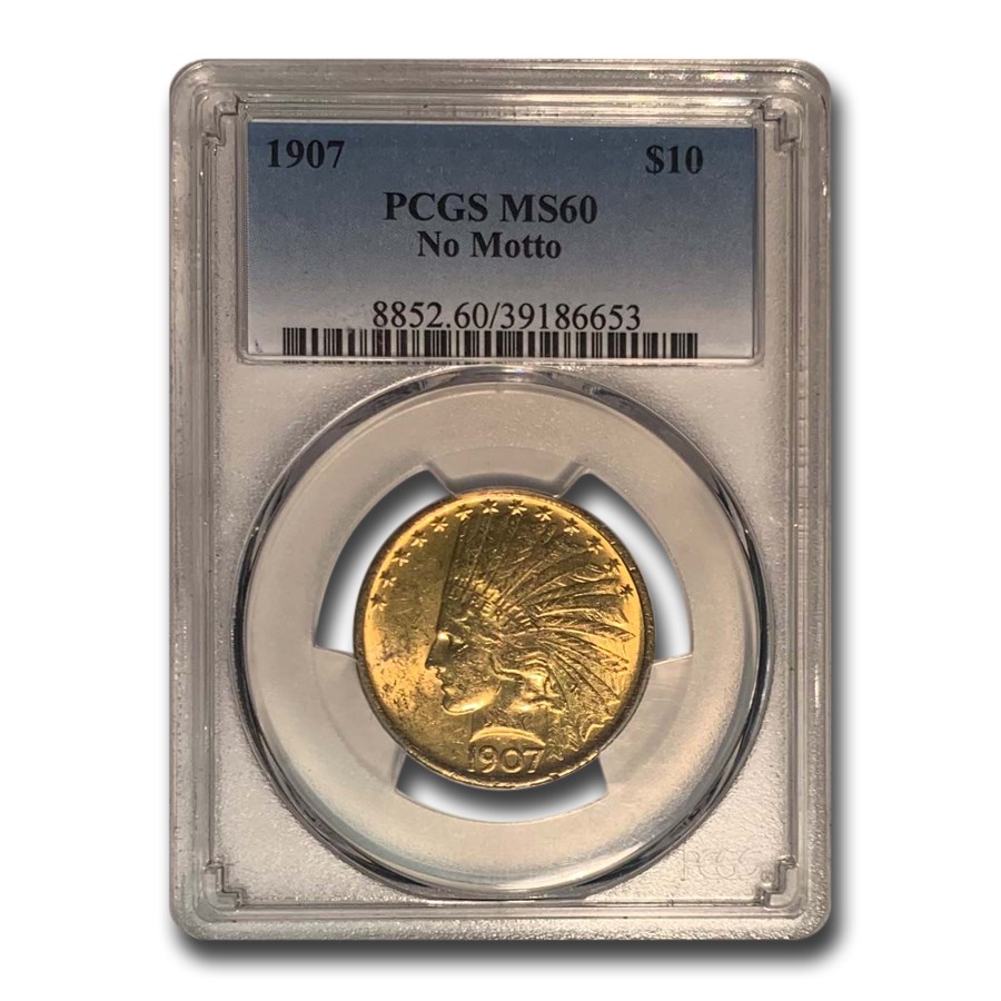 Buy 1907 $10 Indian Gold Eagle MS-60 PCGS | APMEX