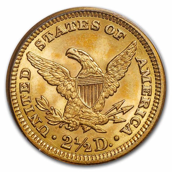 Buy 1907 $2.50 Liberty Gold Quarter Eagle MS-64 PCGS | APMEX