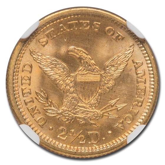 Buy 1907 $2.50 Liberty Gold Quarter Eagle MS-67+ | APMEX