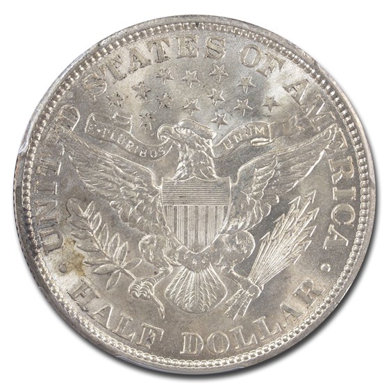Buy 1907 Barber Half Dollar MS-63 PCGS | APMEX