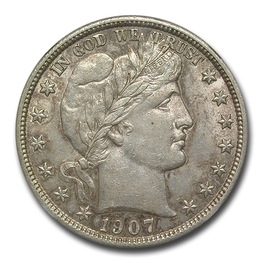 Buy 1907-D Barber Half Dollar AU-58 NGC | APMEX