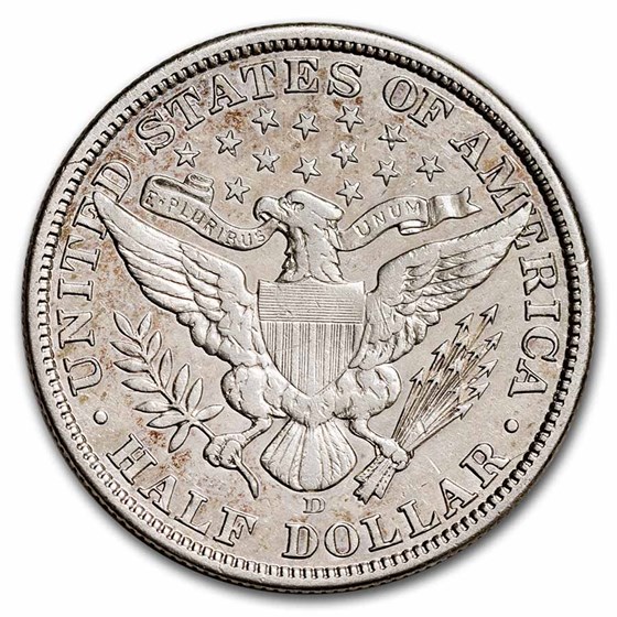 Buy 1907-D Barber Half Dollar XF (Details) | APMEX