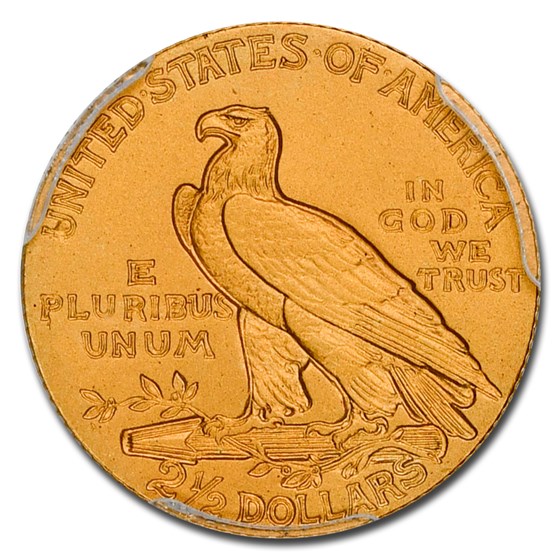 Buy 1908 $2.50 Indian Gold Quarter Eagle PR-66+ PCGS CAC | APMEX
