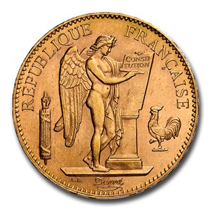 Buy 1908-A France Gold 100 Francs MS-64 NGC | APMEX