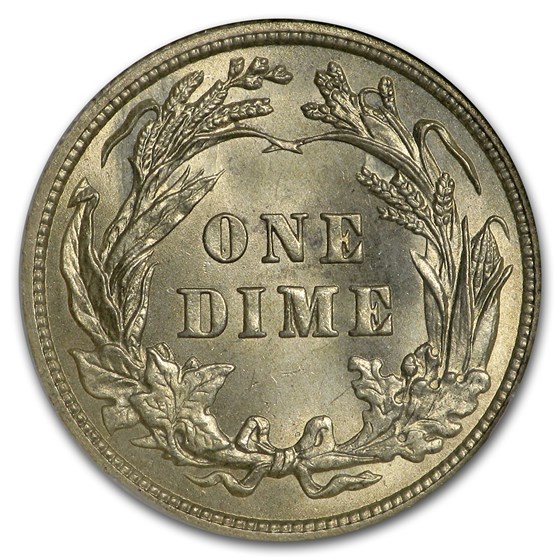 Buy 1908 Barber Dime MS-65 NGC | APMEX