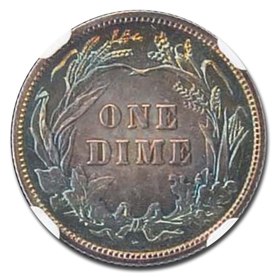 Buy 1908 Barber Dime PF-66 NGC CAC | APMEX