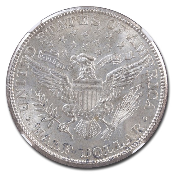Buy 1908 Barber Half Dollar MS-64+ NGC | APMEX
