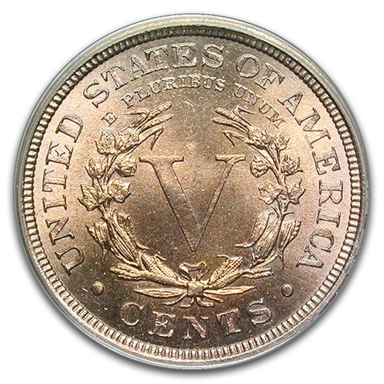 Buy 1908 Liberty Head V Nickel MS-64 PCGS CAC | APMEX