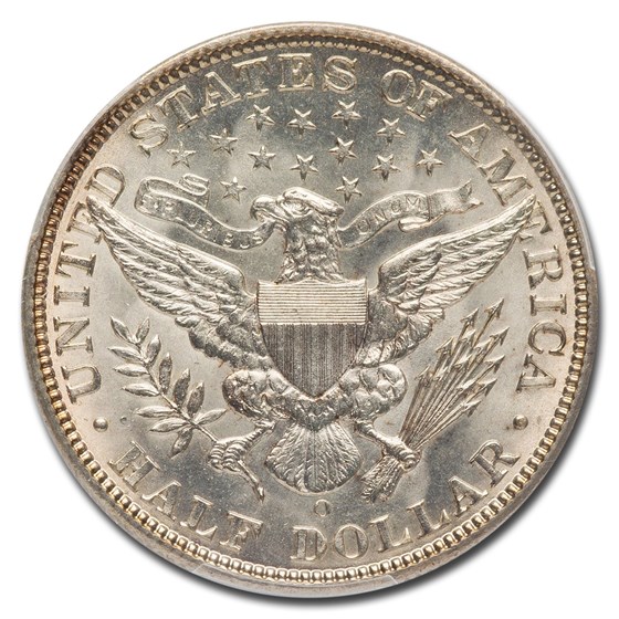 Buy 1908-O Barber Half Dollar MS-64 PCGS | APMEX