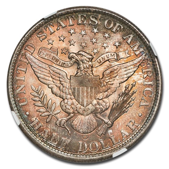 Buy 1908-O Barber Half Dollar MS-67 NGC | APMEX
