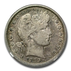 1908-O Barber Half Dollar VF-30 NGC