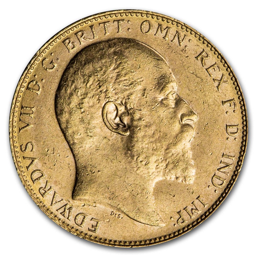 Buy 1908-P Australia Gold Sovereign Edward VII BU | APMEX