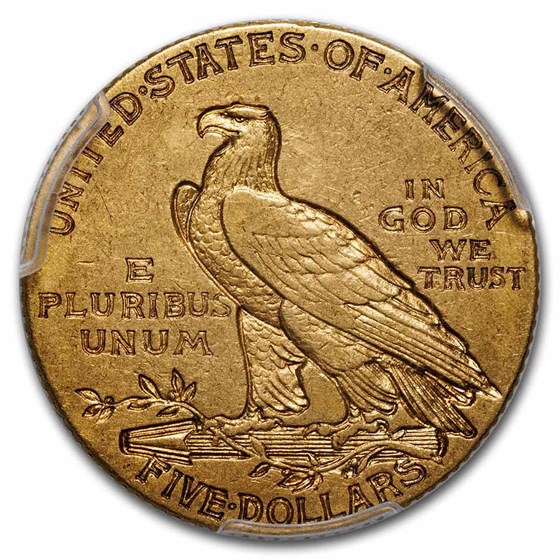 Buy 1908-S $5 Indian Gold Half Eagle VF-30 PCGS | APMEX