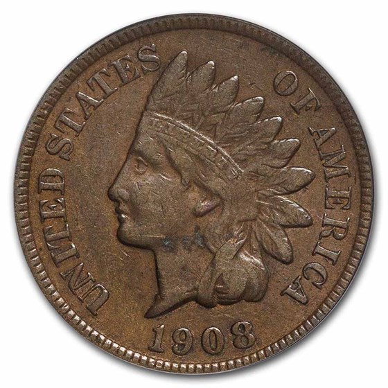 Buy 1908-S Indian Head Cent VF-30 PCGS | APMEX