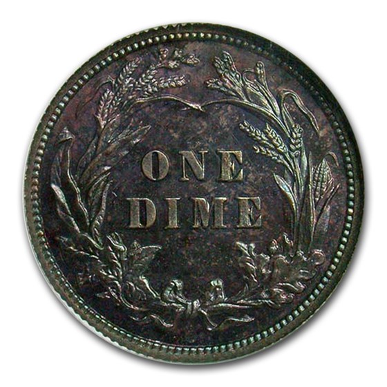 Buy 1909 Barber Dime PF-65 NGC | APMEX