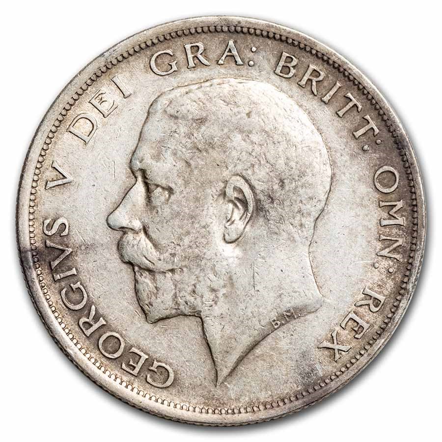 Buy (1911-1919) Great Britain Silver 1/2 Crown George V VF | APMEX