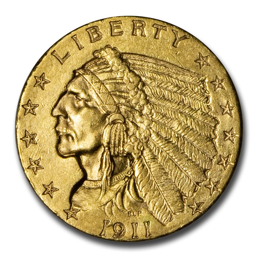Buy 1911 $2.50 Indian Gold Quarter Eagle BU | APMEX