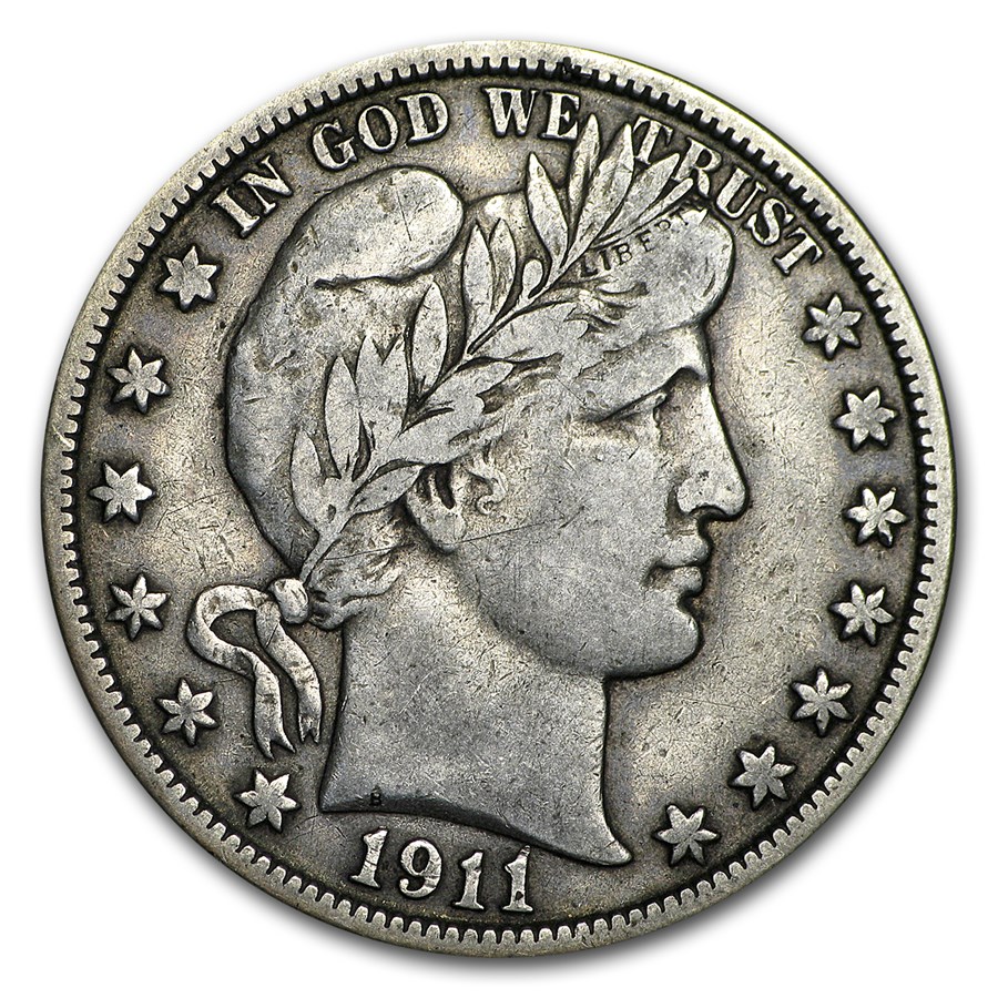 Buy 1911-S Barber Half Dollar VF | APMEX