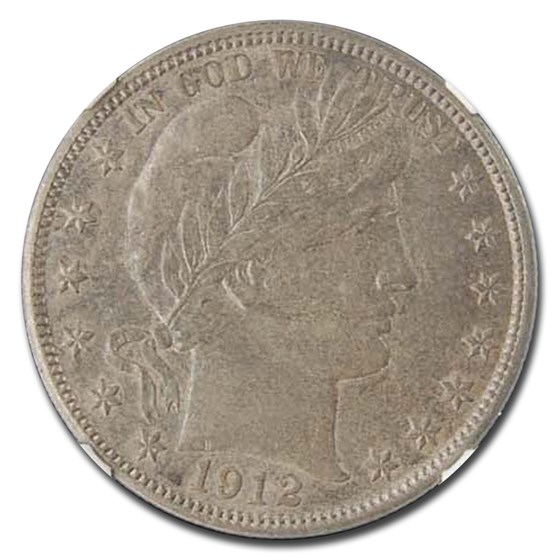 Buy 1912 Barber Half Dollar AU-58 NGC | APMEX