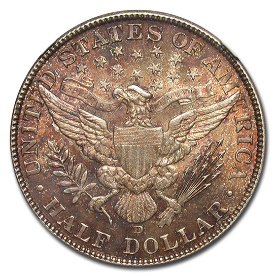 Buy 1912-D Barber Half Dollar MS-62 NGC CAC | APMEX