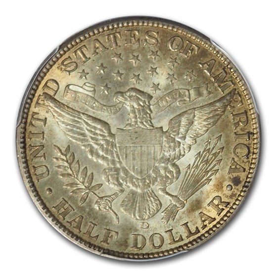 Buy 1912-D Barber Half Dollar MS-65 PCGS CAC | APMEX