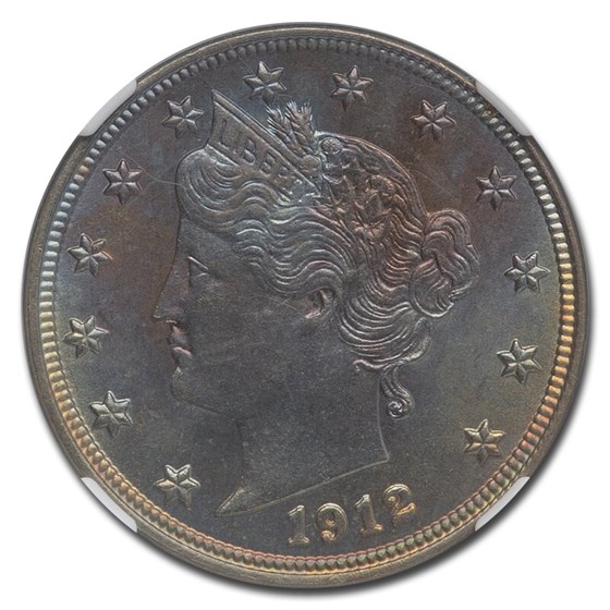 Buy 1912-D Liberty Head V Nickel MS-67 NGC | APMEX