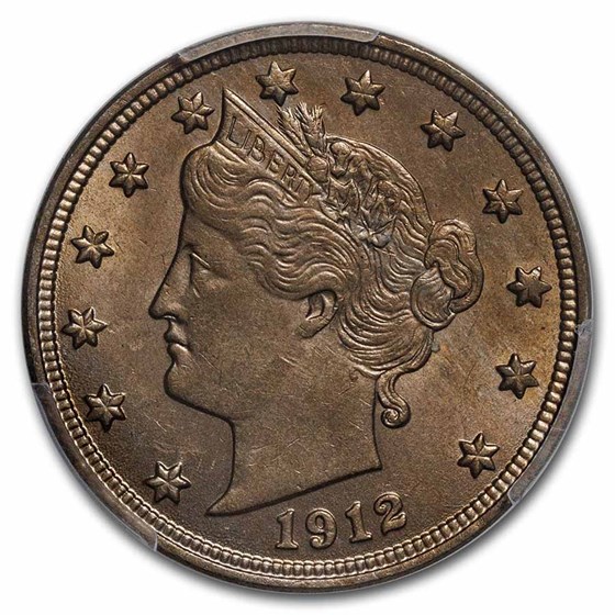 Buy 1912 Liberty Head V Nickel MS-63 PCGS | APMEX
