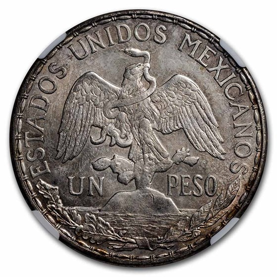 Buy 1912 Mexico Silver Peso Caballito MS-64 NGC | APMEX