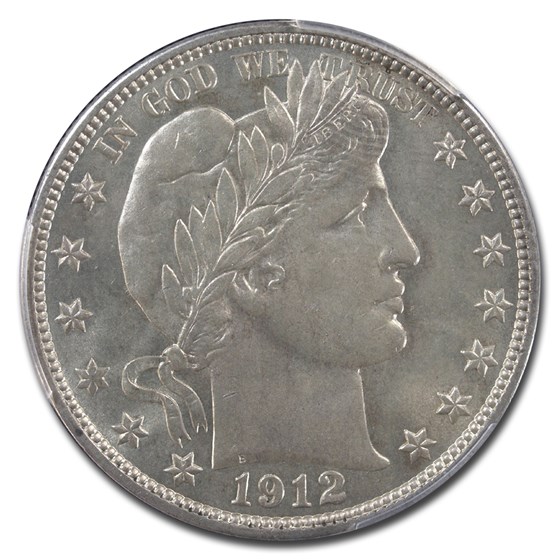 Buy 1912-S Barber Half Dollar MS-64 PCGS | APMEX