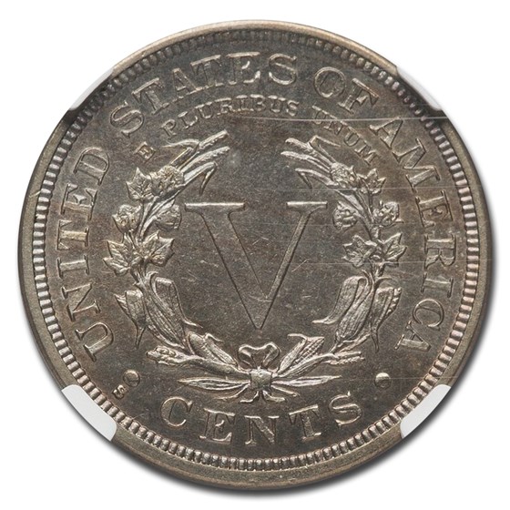 1912-S Liberty Head V Nickel MS-65+ NGC