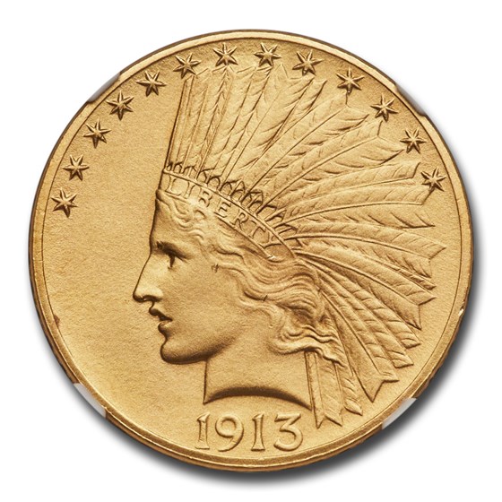 Buy 1913 $10 Indian Gold Eagle PF-63 NGC | APMEX