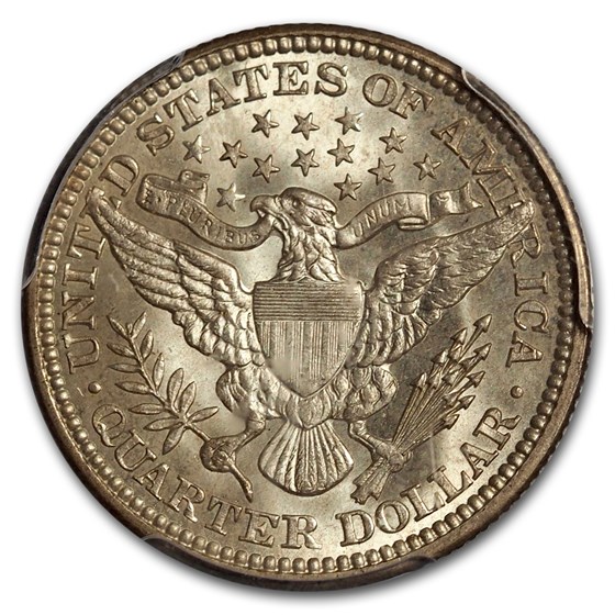 Buy 1913 Barber Quarter MS-65 PCGS CAC | APMEX