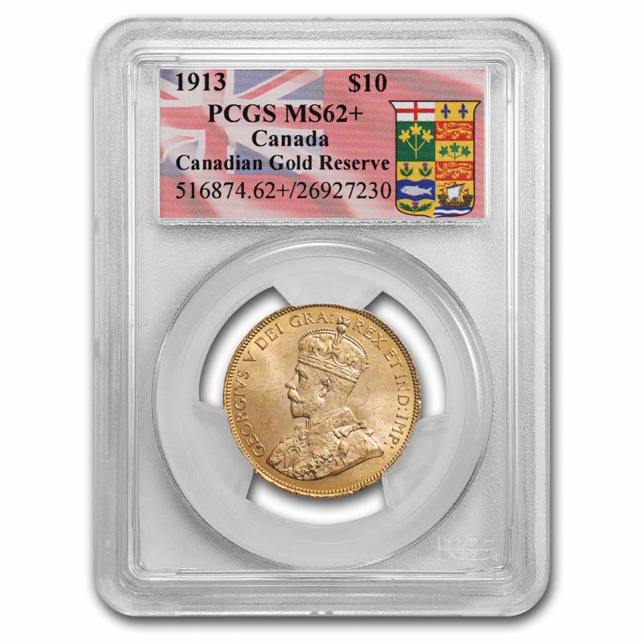 Buy 1913 Canada Gold $10 Reserve MS-62+ PCGS (Canadian Gold Reserve ...