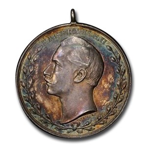 1913 Germany Wilhelm II Reign Medal MS-61 PCGS