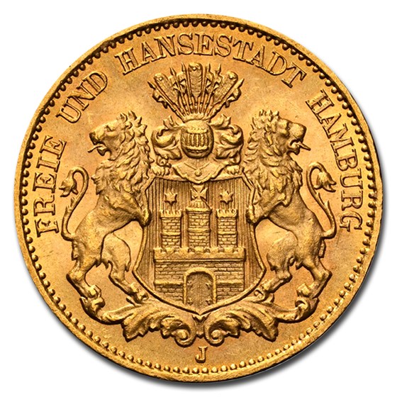 Buy 1913-J Germany Gold 10 Mark MS-67 | APMEX