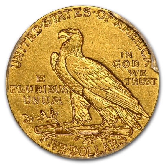 Buy 1913-S $5 Indian Gold Half Eagle XF-45 PCGS | APMEX